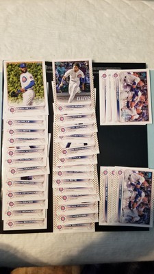 2022 Topps 582 Montgomery Club Complete Set Chicago Cubs Lot + gold ...