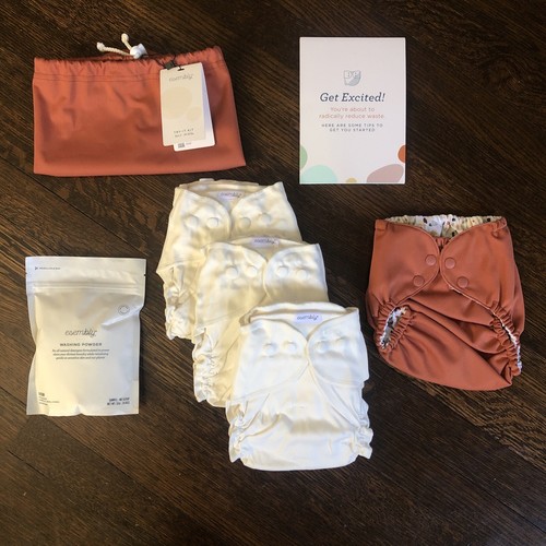 NWT Esembly Cloth Diaper Try-It Kit Reusable Diapering System - Size 2 ...