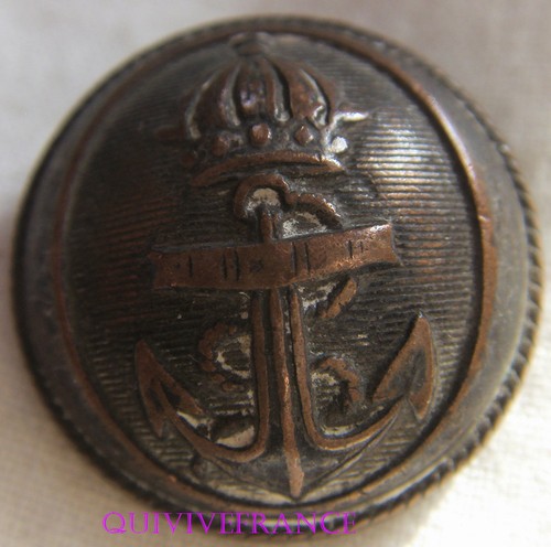 B1507 - Button Officer Marine Imperial - 1854-1870 | eBay Australia