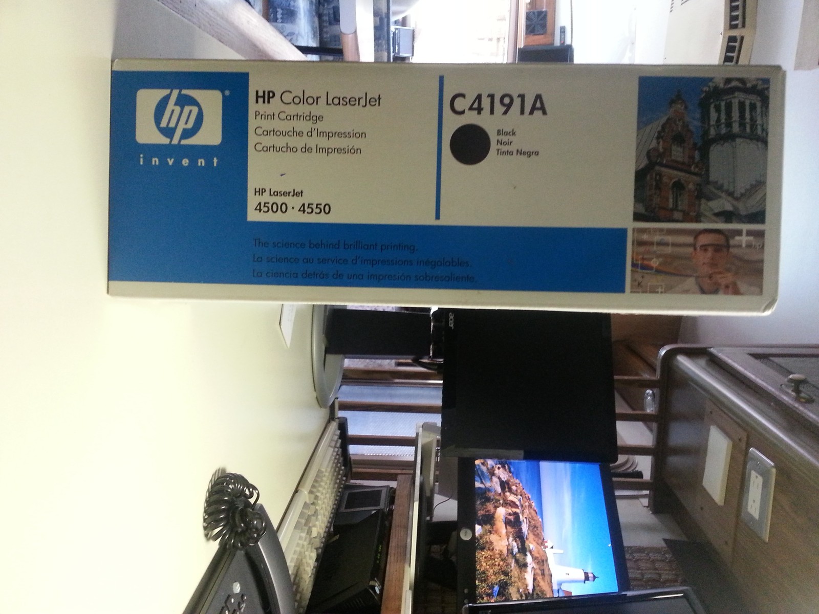 HP Black Toner C4191A, OEM 4500 & 4550 Cartridge NEW | eBay
