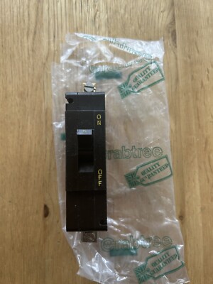 Crabtree C50 5 Amp Mcb Circuit Breaker Single Pole | eBay UK