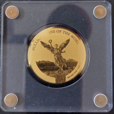TCHAD CHAD GOLD 5000 FRANCS PROOF COIN 2019 YEAR MEXICO LIBERTAD COA | eBay
