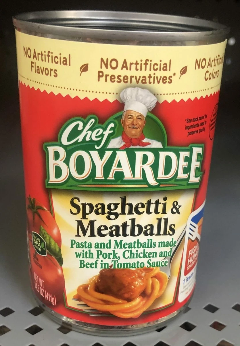 Chef Boyardee Can