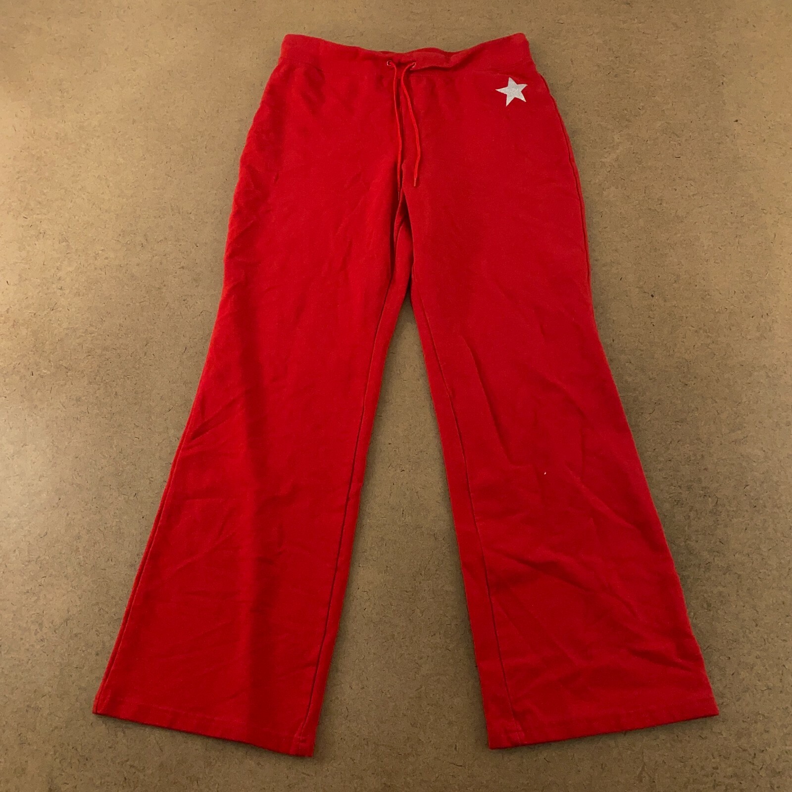 Christie Brooks Girls Size XL (16) Red Fleece Pull On Boot Cut ...