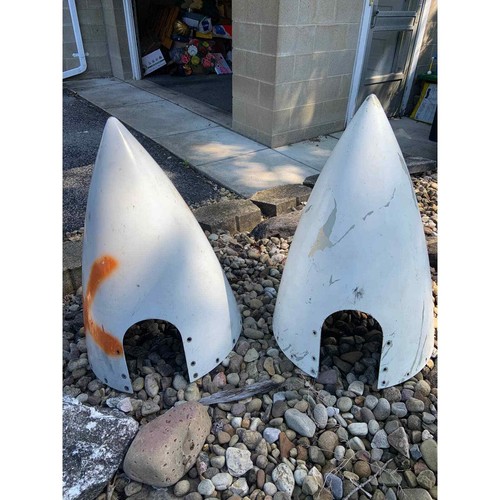 Old Pair of Airplane Propeller Salvage Covers For Decor | eBay