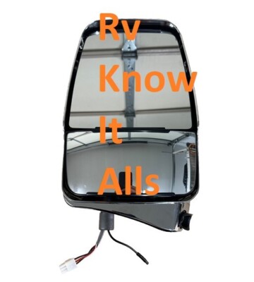 719914 Velvac Passenger Side Deluxe Mirror, Color Camera, Chrome | eBay