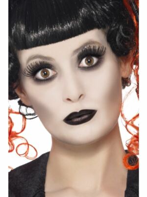 Smiffys Gothic Make Up Set Face Paint Halloween Fancy Dress Party Emo ...