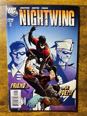 NIGHTWING 114 DIRECT EDITION PHIL HESTER COVER DC COMICS 2006 | eBay