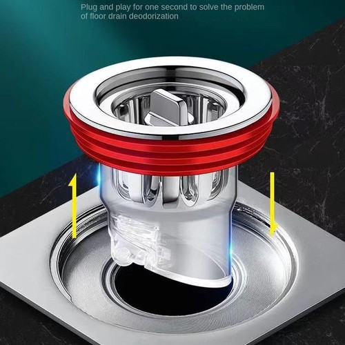 Insect Prevention Stopper One Way Valve Drain Cover Anti odor Floor ...