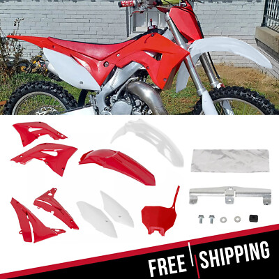 Plastic Kit Bodywork For Honda CR125R CR250R 02-07 Restyle Fairing Set ...