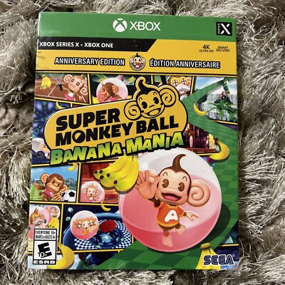 Super Monkey Ball Banana Mania Anniversary Launch Edtion Xbox One ...