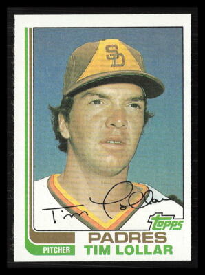 Tim Lollar 1982 Topps #587 San Diego Padres | eBay
