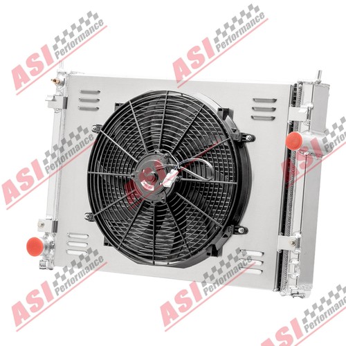 3 Row Radiator Shroud Fan For 2009-2015 Dodge Challenger/Charger ...