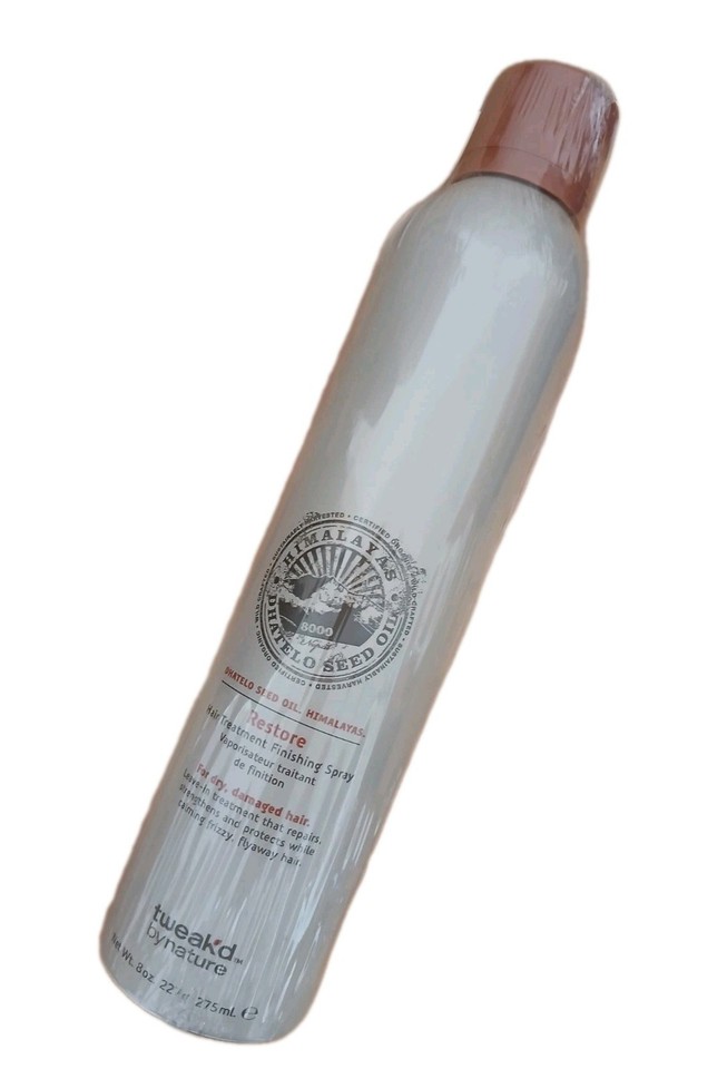 Tweak'd by Nature Restore Hair Treatment Finishing Spray 8oz NEW SEALED ...