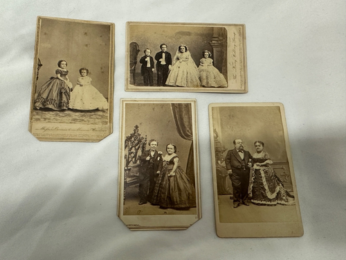 CDV Photo Tom Thumb Warren Liliputians Sideshow Circus Dwarf Midget by ...