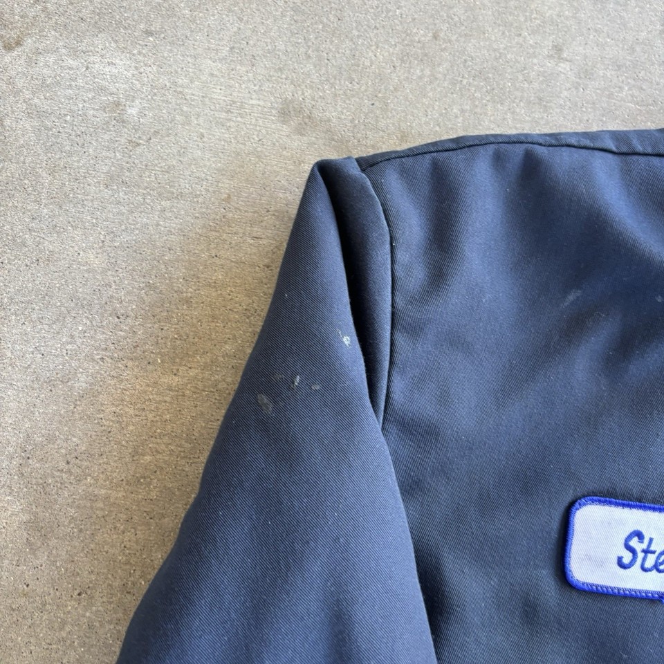 Cintas Jacket Men’s XL Blue Mercedes Benz Full Zip Uniform Work Wear ...