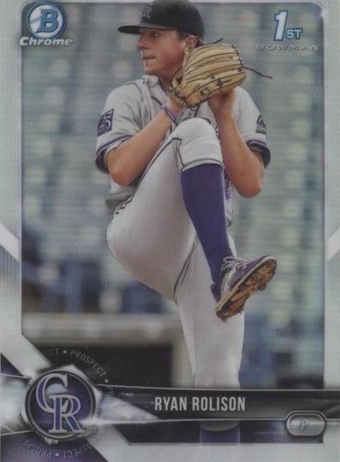 2018 Bowman Draft - Chrome Ryan Rolison #BDC-64 Refractor (RC) for sale ...
