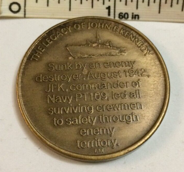 #5077 - THE LEGACY OF JOHN F. KENNEDY * PT 109 * SUNK BY AN ENEMY ...