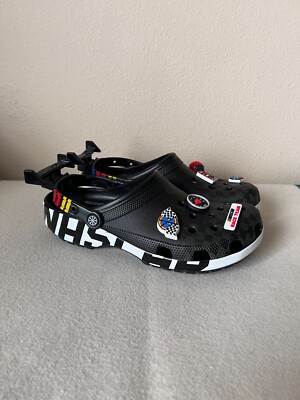 NASCAR x Crocs Classic Clogs - Size 12 - Black - NEW | eBay