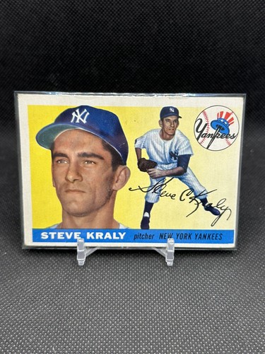 1955 Topps - #139 Steve Kraly (RC) GR | eBay