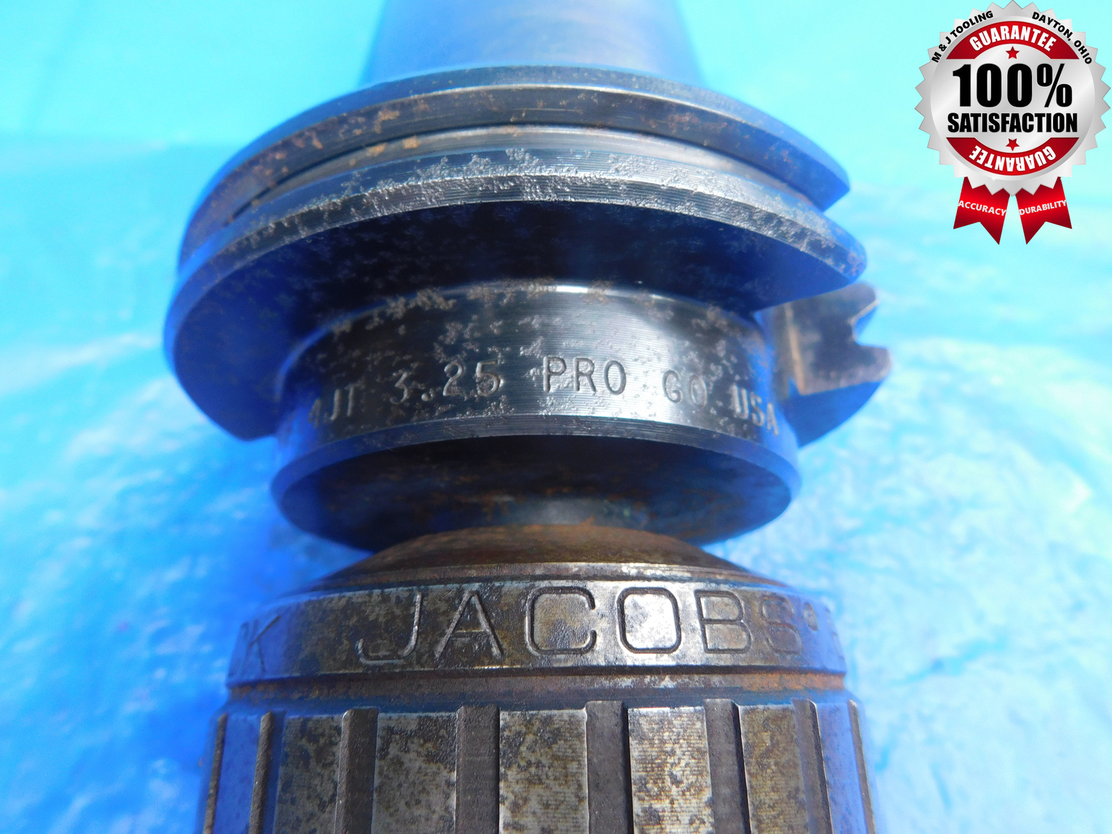 JACOBS 18N #4 SUPER BALL BEARING DRILL CHUCK 1/8-3/4" 3-19mm CAP JT4 W/ CAT 50 | eBay