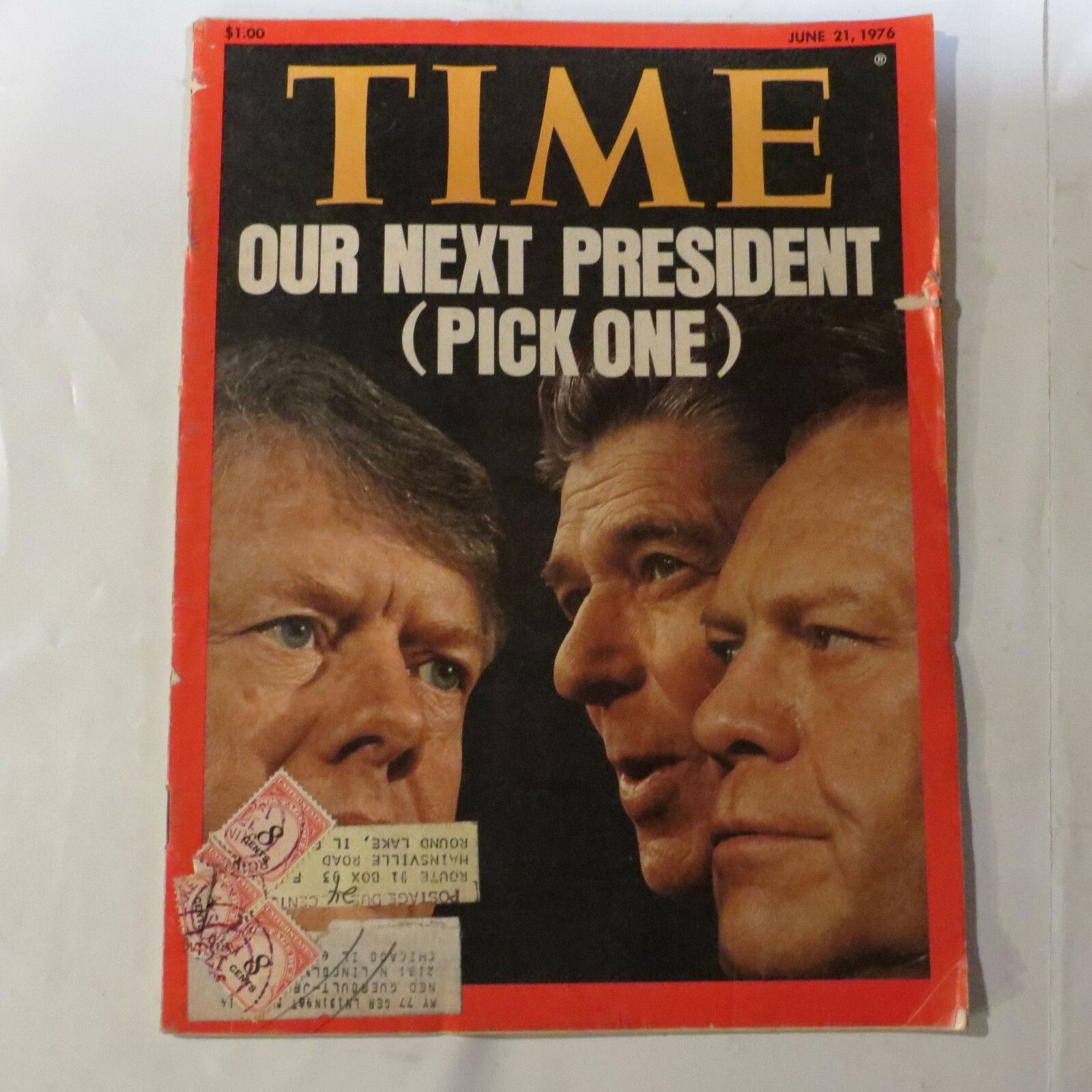 Time Magazine - June 21, 1976 Carter Regan Ford M1 | eBay