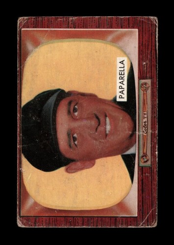 1955 Bowman Set-Break #235 Joe Paparella LOW GRADE (filler) *GMCARDS ...