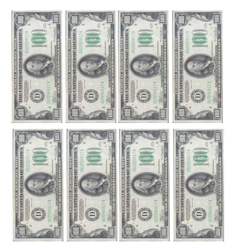 Edible $100 Dollar Money Cupcake Toppers – High Quality Icing/Wafer ...