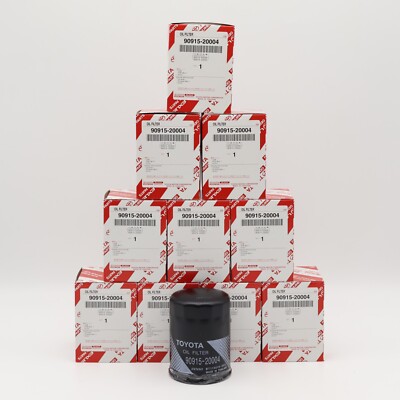 Toyota Genuine Oil Filter Element 10pcs set 90915-20004 | eBay