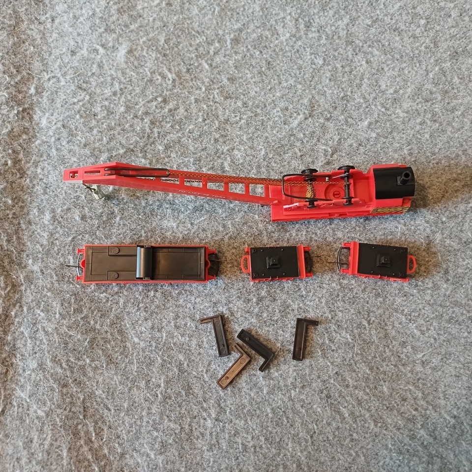 Tri-ang Hornby. R739. Breakdown Crane Set. 75 Ton. Vintage Model ...