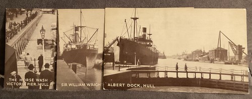 Three Hull Dock Scenes - Albert Dock/William Wright/Victoria Pier ...