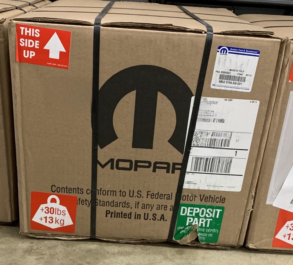 68623194AB NEW Genuine MOPAR Alternator Kit | eBay