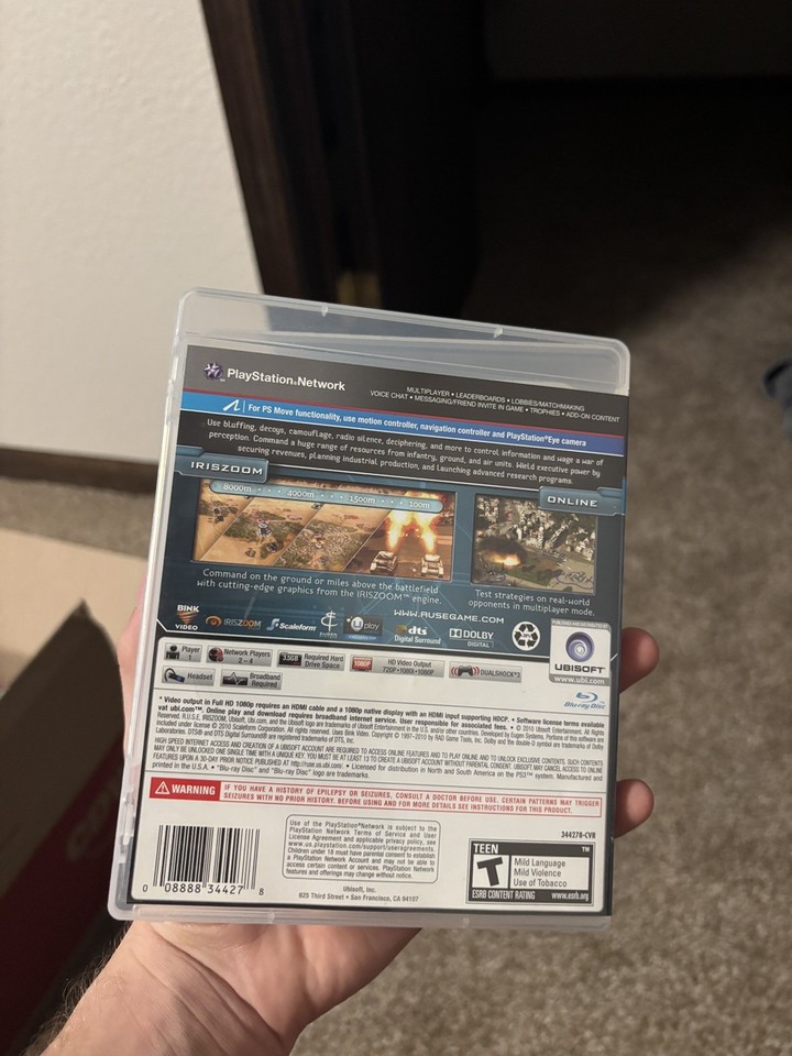 R.U.S.E.: The Art of Deception (Sony PlayStation 3, 2013) PS3 | eBay UK