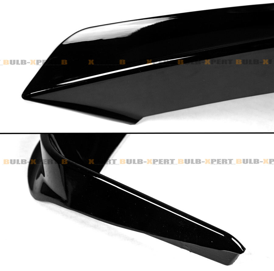 FOR 2014-20 BMW F32 F36 M SPORT MAD STYLE BLACK FRONT LIP + AIR DUCT ...
