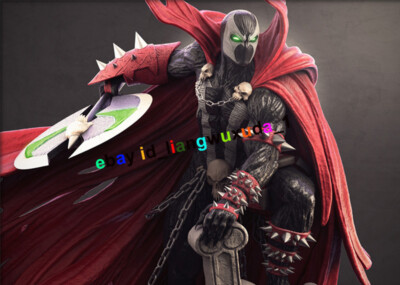 1/6 1/8 SPAWN 3D Print Figure GK Model Kit Unpainted Unassembled Garage ...