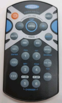 Original Jensen MP5610 Remote Control MP5610WR MP7610 CDX6311 MP6211 ...