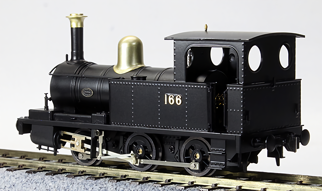 HO World Craft 0-6-0 Beyer Peacock JGR Class I Steam Locomotive #166 ...