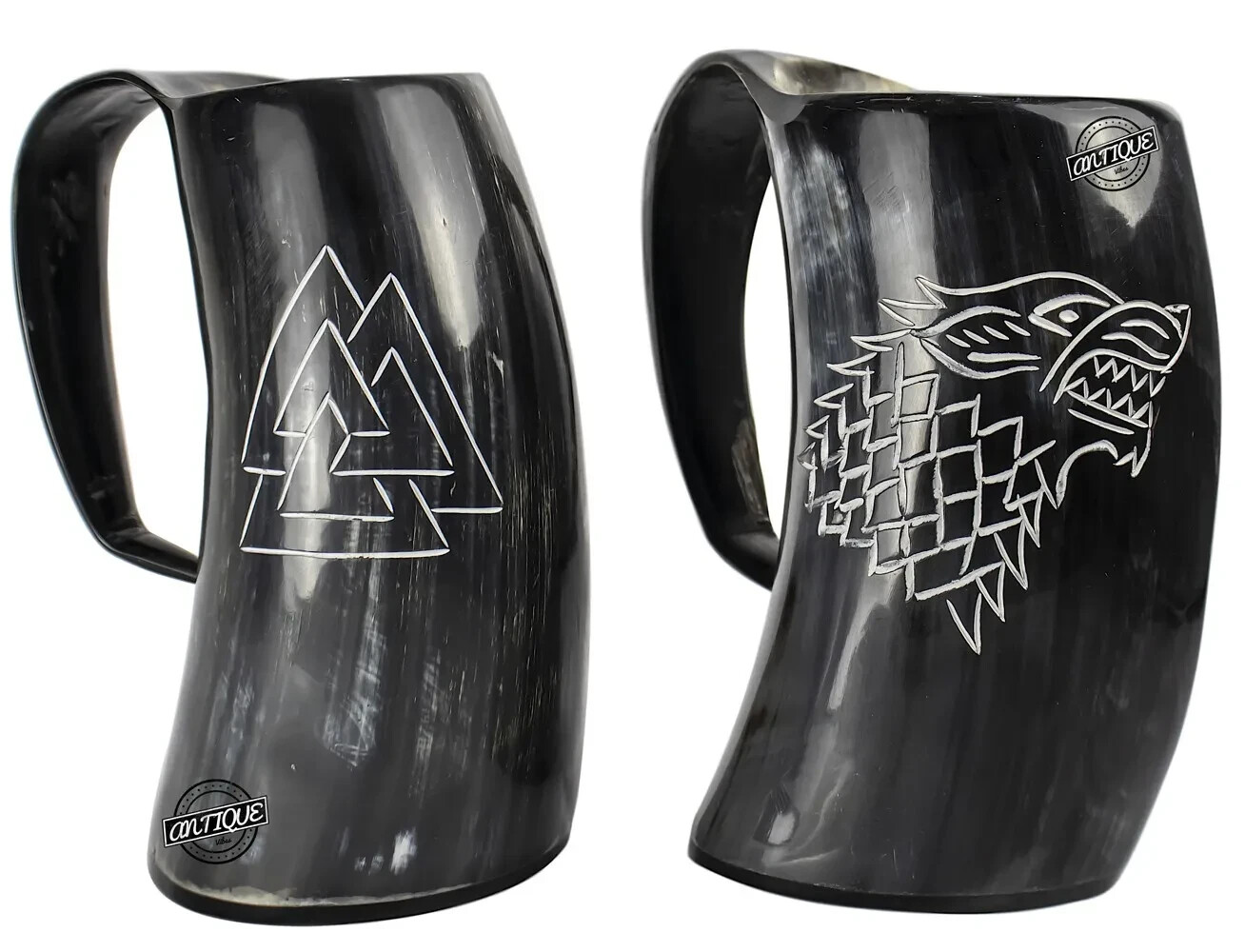 Medieval Viking Drinking Tankard Horn Mug Beer Mead Wine Glas Xmas Gift ...