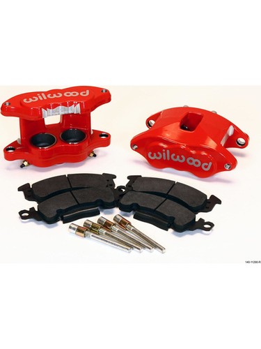 Wilwood Brake Caliper Gm D52 Aluminum Red Powdercoated 2-Piston F (140 ...