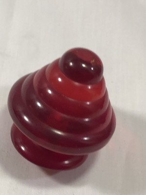Drawer Pulls - Red Bakelite
