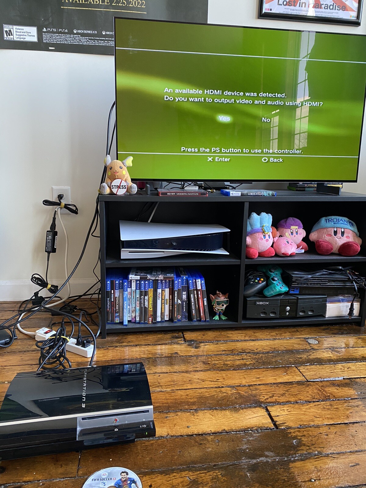 Sony PlayStation 3 PS3 CECHH01 40GB Fat Console Tested + FIFA 13 No ...