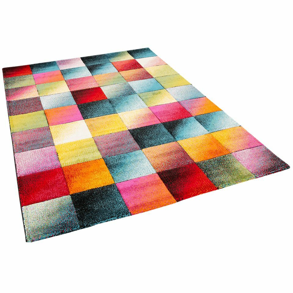 Designer Teppich Maui Modern Bunt Karo | eBay.de