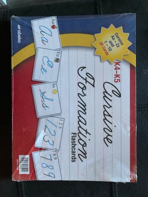 Abeka Cursive Formation Flashcards K4-K5 NEW | eBay