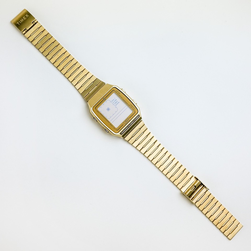 Timex Q Timex Reissue Digital LCA 32.5mm Stainless Steel Watch ...
