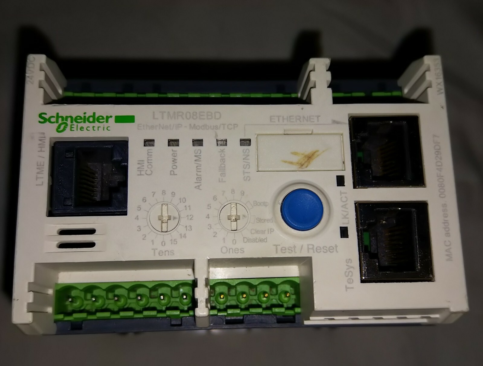 Schneider LTMR08EBD MOTOR MANAGEMENT SYSTEM CONTROLLER | eBay