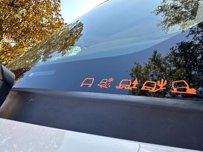 Terrain Response Decal fits Land Rover LR3 LR4 Discovery Range Rover ...