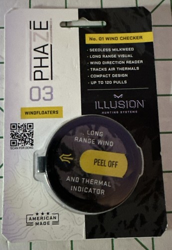 TWO IllusionSystems Phaze03 Windfloaters No.01 Wind Checker Item#621 ...