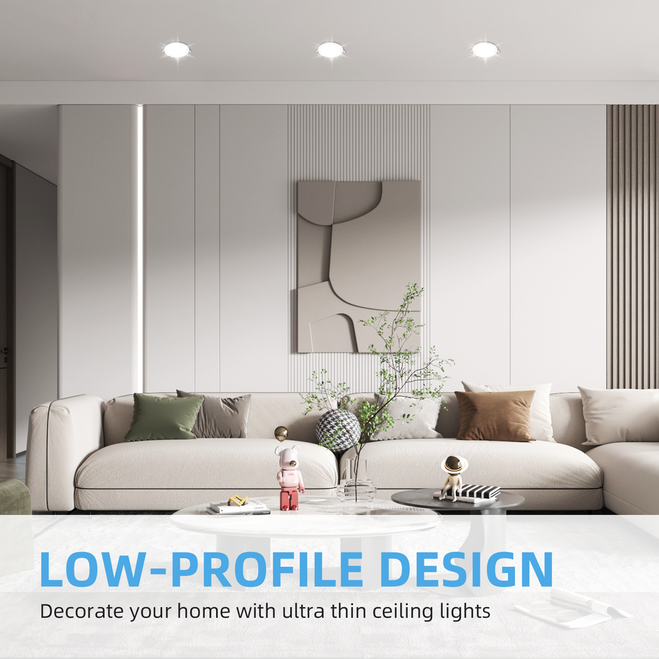 Recessed LED Panel Lights Lighting 6W 9W 12W 15W 18W 24W Ceiling Lamps ...