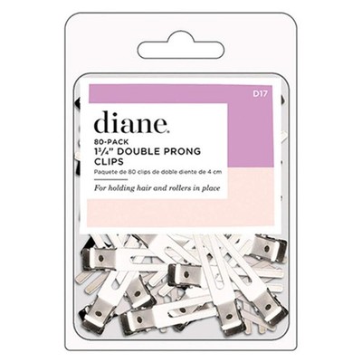 2XDiane Double Prong Clips, 80 Pack | eBay