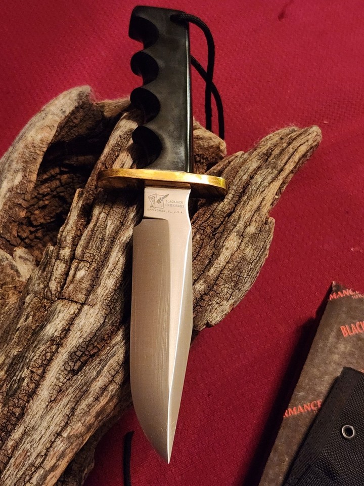 Blackjack H.A.L.O. Attack Knife with Sheath Effingham Il | eBay